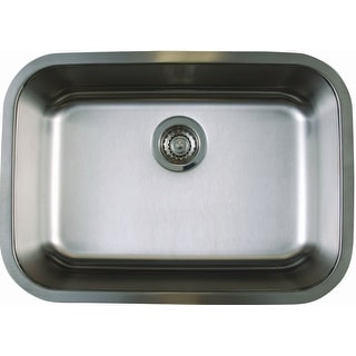 Blanco Stellar Medium Single Bowl Stainless Steel Undermount Kitchen ...