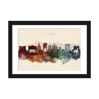 iCanvas "El Paso Desert Skyline" by WallDecorAddict - Bed Bath & Beyond ...
