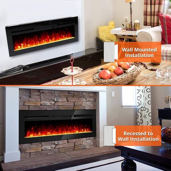fire effect wall heaters