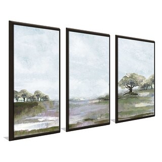 "Rusty Blue Sky" Print on Floating Canvas Set of 3 - Bed Bath & Beyond ...