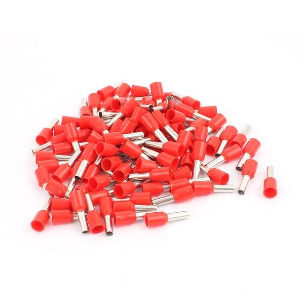 102 Pcs E4009 12 AWG 4.0mm2 Insulated Wire Ferrules Cord End Terminals ...