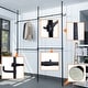 Double Clothing Rack,Adjustable Racks for Hanging Clothes,2 Tier ...