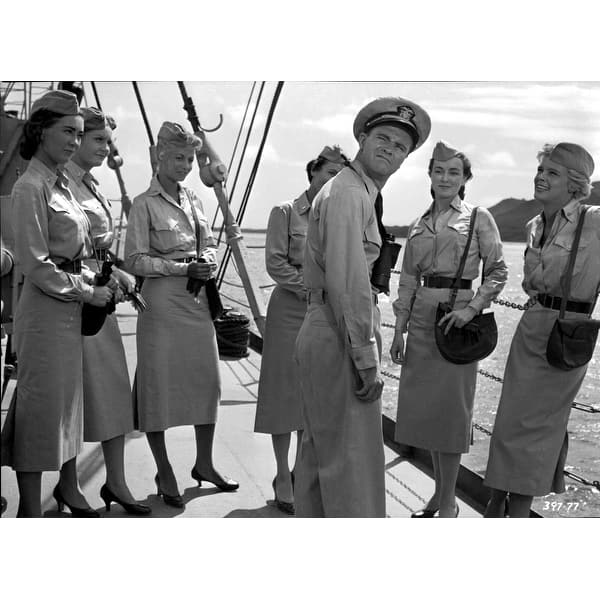 Mister Roberts Group Picture of Sailor in a Boat Photo Print - Bed Bath ...