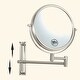 8-inch Wall Mounted Makeup Vanity Mirror - Bed Bath & Beyond - 37421760