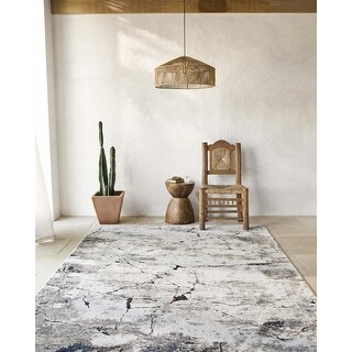 Goble Industrial Area Rug - Bed Bath & Beyond - 38137457