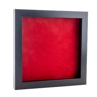 30x30 Shadow Box Frame Charcoal Gray Wood - Bed Bath & Beyond - 38788458