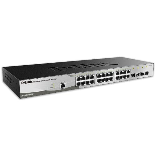 D-Link 28-port Gigabit Smart Ethernet Switch 28-Ports Ethernet Switch ...