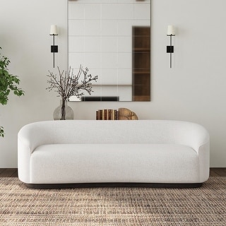 Classic Home Beverly 90" Sofa Oatmeal - Bed Bath & Beyond - 39524662
