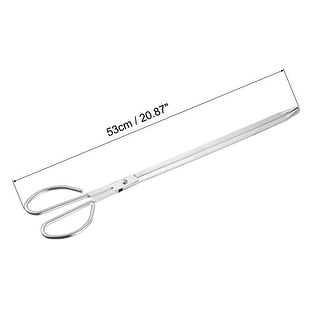 Scissor Tong 53cm Stainless Steel Grabber Picker Charcoal Pick Up Tool ...