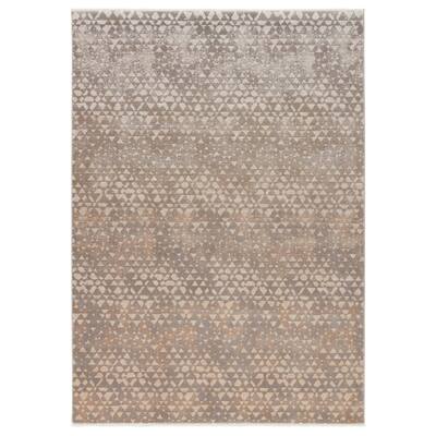 Kevin O'Brien by Jaipur Living Cumulus Abstract Tan/ Cream Area Rug ...