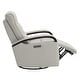 Spruce & Spring Regan Leather Power Recliner Swivel Glider Rocker with ...
