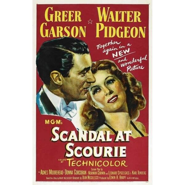 Scandal At Scourie Movie Poster (11 X 17) Item Movcj1196 - Bed Bath ...