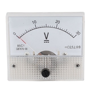 85C1 Class 2.5 Accuracy DC 0-30V Range Analog Voltmeter Volt Meter ...