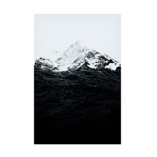 Robert Farkas 'Those Waves Were Like Mountains' Canvas Art - Bed Bath ...