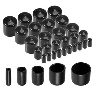 Rubber End Caps Vinyl Cover Screw Thread Protectors Assortment Kit ...