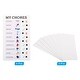 Checklist Board Set, 4 Pcs Chore Chart Plan with Cardstock My Chore ...