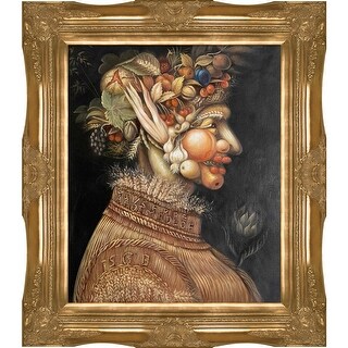 La Pastiche Summer with Victorian Gold Frame, 28" x 32" - Bed Bath ...