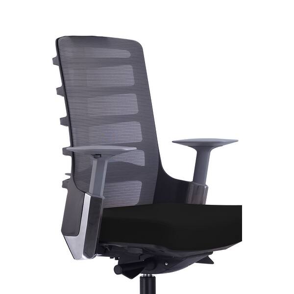 Fabric Midback Mesh Chair for Home Office Task Chairs with Lumbar Support Executive Chair and ...