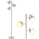 Global Pronex 64" 3-Light LED Floor Lamp Reading Light for Living Room ...