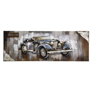 Yosemite Home Decor "Vintage Car Collection" Wood Wall Decor - Bed Bath ...