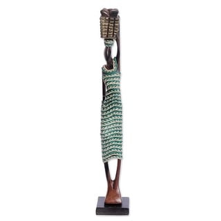 Novica Handmade Obaapa Iii Ebony Wood Sculpture - Bed Bath & Beyond ...