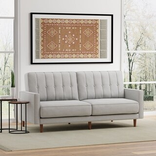 81.5" Sleeper Sofa with Vertical Seams - Bed Bath & Beyond - 38400631