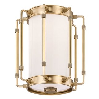 Hudson Valley Lighting Hyde Park Single Light 9" Wide Integrated LED ...