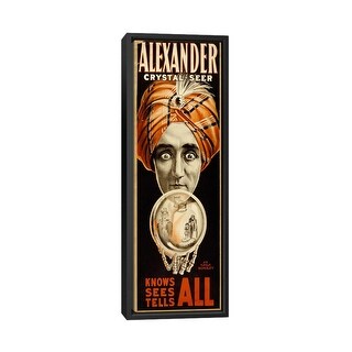 iCanvas "Alexander, Crystal Seer Knows, Sees, Tells All" by Print ...