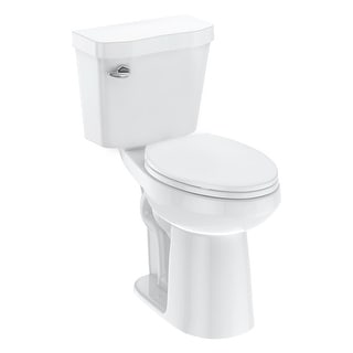 21"Toilet, Elongated Toilets for Bathrooms - Two-Piece Toilet - Bed ...