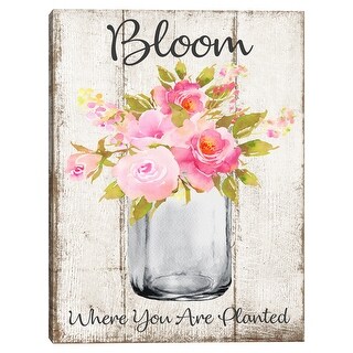 Bloom Canvas Art Print - Bed Bath & Beyond - 38918970