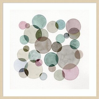 Small Moons by Nikki Galapon Wood Framed Wall Art Print - Svelte ...