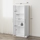 Prepac Elite Deep Storage Cabinet with Adjustable Shelves for Garage ...