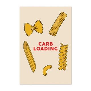 CARB LOADING Digital Food Drink Kitchen Art Art Print/Poster - Bed Bath ...