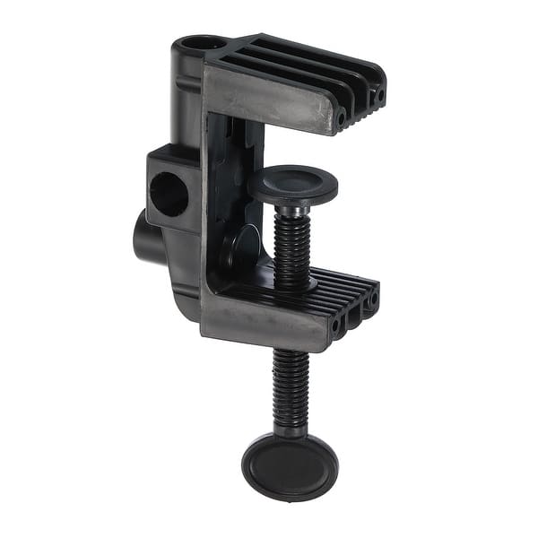0.51" Hole Dia. Plastic Universal C-Clamp Table Lamp Mic Arm Desk Clamp ...