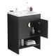 Bathroom Vanity with White Ceramic Basin - Bed Bath & Beyond - 39221166