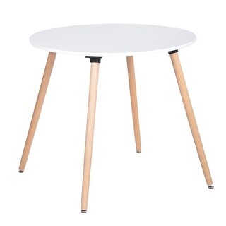 Round Dining Table with Beech Wood Legs - Bed Bath & Beyond - 40335607
