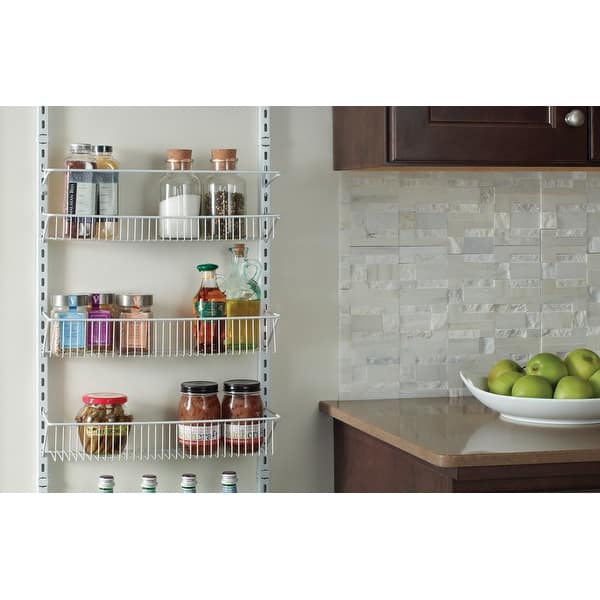 ClosetMaid 8-Tier Wire Wall and Door Rack - Set of 2 - Bed Bath ...