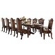 ACME Vendome Dining Table w/Double Pedestal, Cherry (1Set/3Ctn) - Bed ...