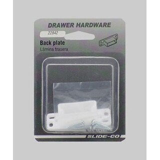 Prime Line 22842 Track Backplate Plastic - Bed Bath & Beyond - 14792835