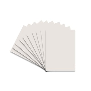 Textured White 16x20 Backing Board - Uncut Photo Mat Board (10-Sheets ...
