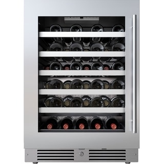 Landmark L3124UI1WGLH 24" Wide 45 Bottle Capacity Single Zone Wine ...
