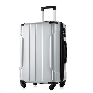 24" Single Luggage Spinner Suitcase & Built-in TSA Lock Durable ...