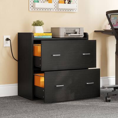 Moasis 2-Drawer File Cabinet Lateral Filing Cabinet Home Office File ...