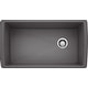 Blanco 441767 Diamond 33-1/2" Undermount Single Basin SILGRANIT - Bed ...