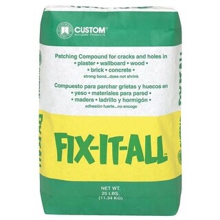 Custom Building Prods 25Lb Bag Fixall Patch DPFXL25 Unit: BAG - Bed Bath & Beyond - 17500700