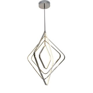 Chrome Metal LED Lighting with an Acrylic Diffuser - Bed Bath & Beyond ...