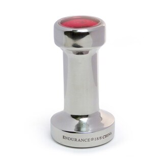 49mm Stainless Steel Espresso Tamper - Red - 49mm diameter - Bed Bath ...
