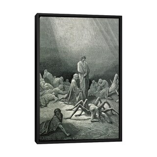 iCanvas "Virgil And Dante Looking At The Spider Woman" by Gustave Dore ...