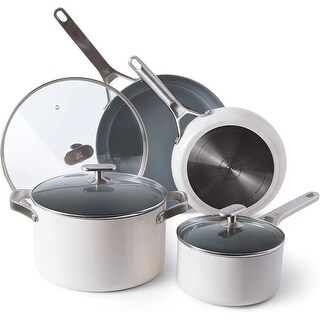 Greater Goods Party of Four Cook Kit - 10 Piece Nonstick Cookware Set ...