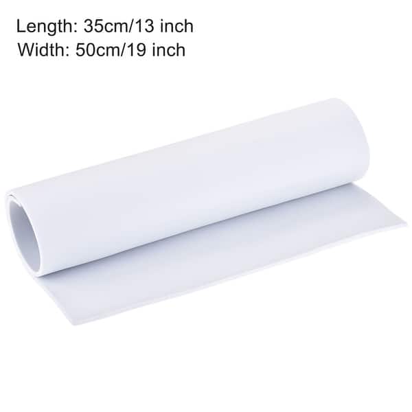 White EVA Foam Sheets Roll 13 x 19 Inch 5mm Thick for Crafts DIY ...